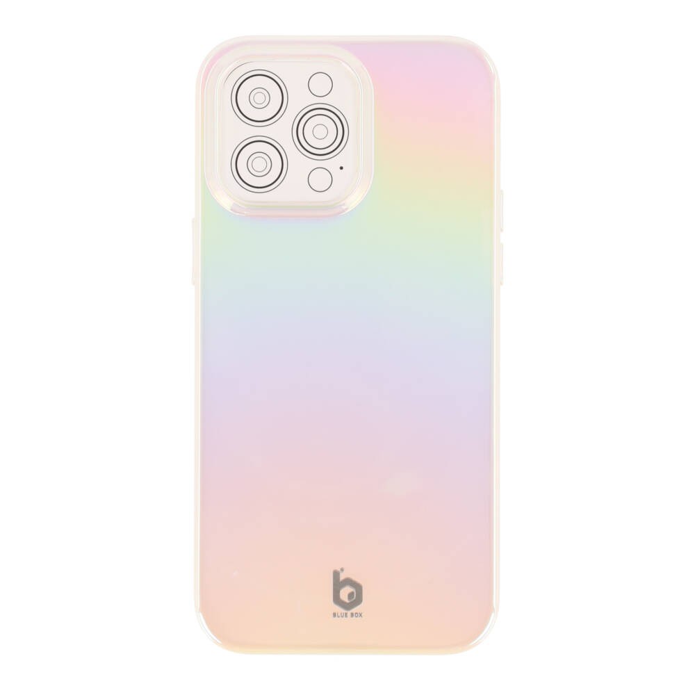 เคสไอโฟน Blue Box เคส iPhone 14 Pro Max Holographic Pearl