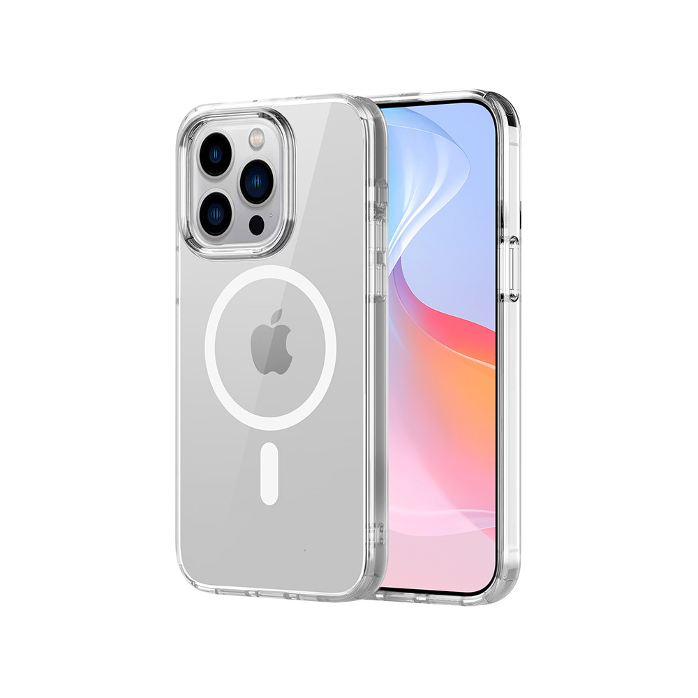 เคสใสไอโฟน Wroof Urban Crystal Magsafe-Crystal Clear สำหรับ iPhone 14 ...