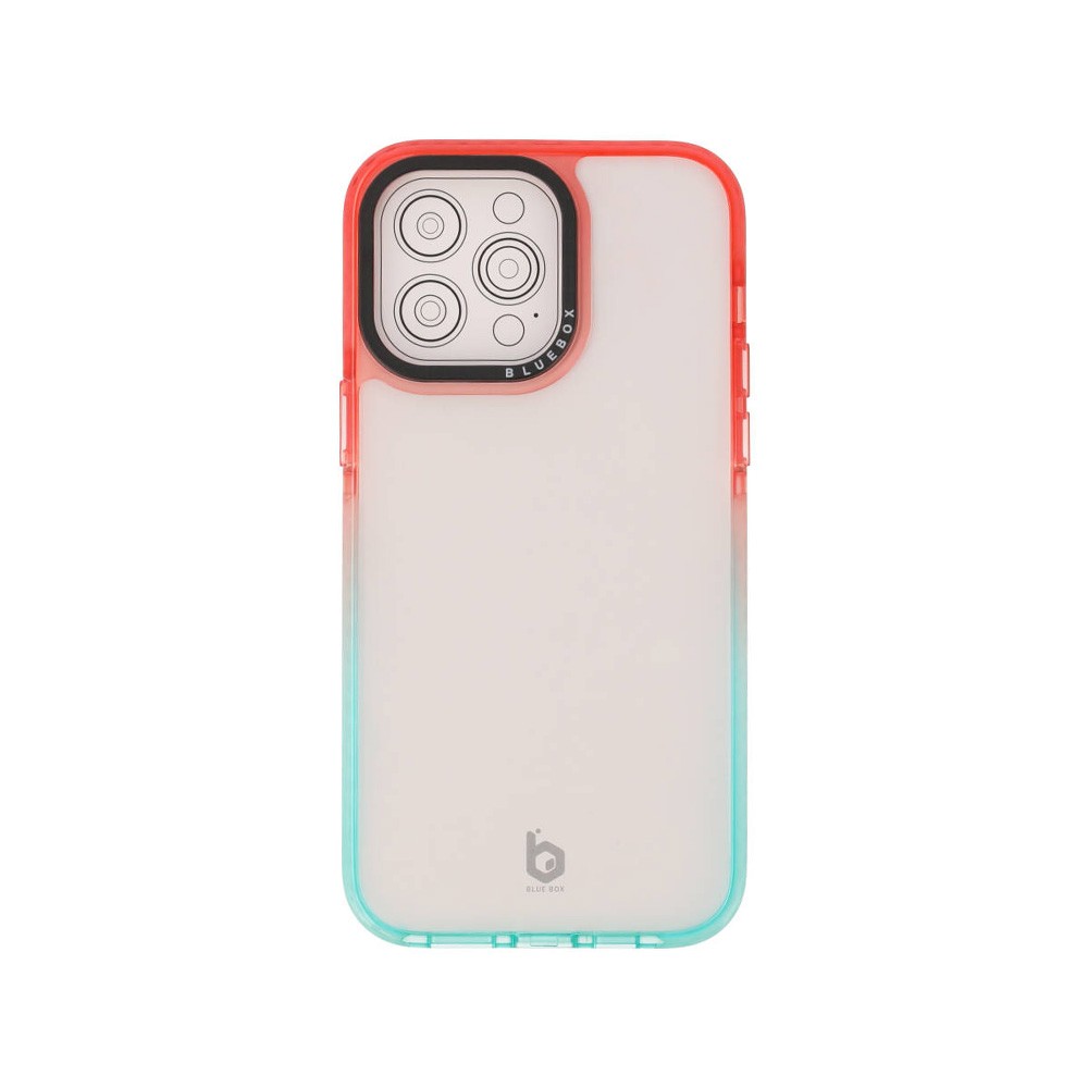 Blue Box เคส iPhone 14 Plus Blue/Orange Shading with black camera frame