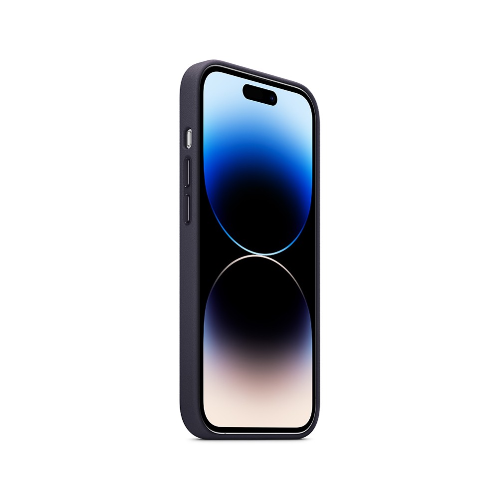 เคสหนัง Apple iPhone 14 Pro Leather Case with MagSafe - Ink