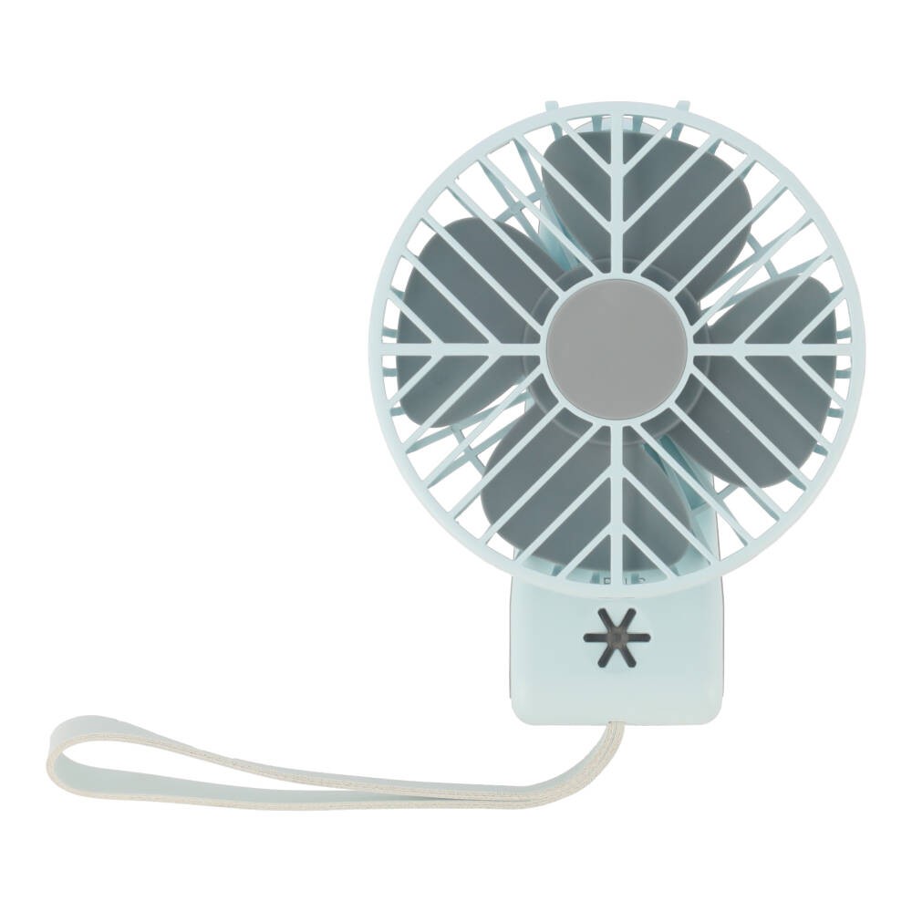 พัดลมพกพา QPLUS Foldable Handheld Fan - Blue
