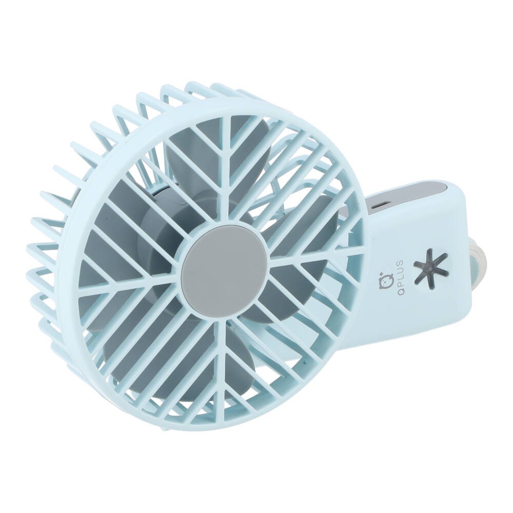 พัดลมพกพา QPLUS Foldable Handheld Fan - Blue