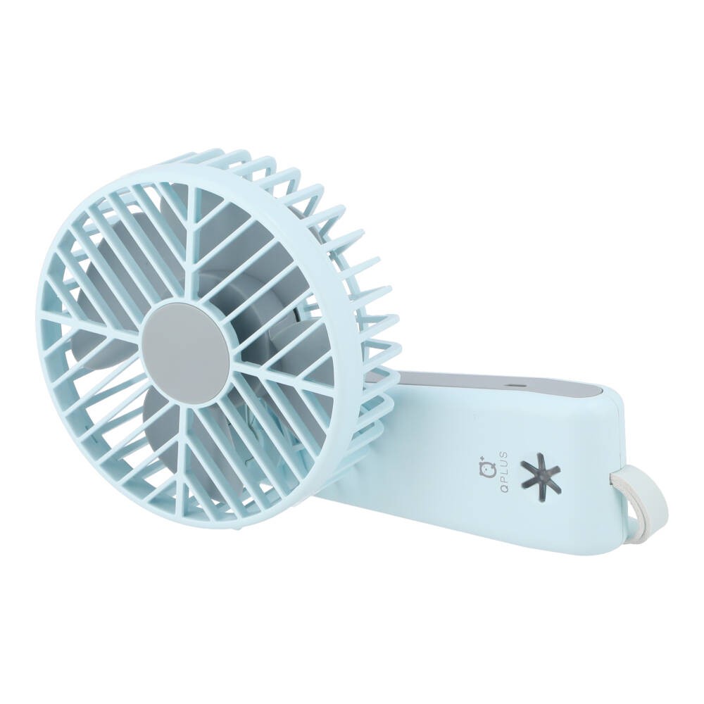 พัดลมพกพา QPLUS Foldable Handheld Fan - Blue
