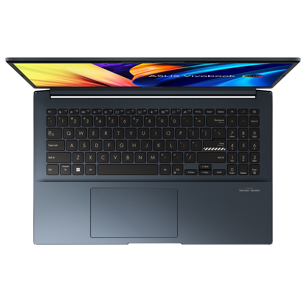 โน๊ตบุ๊คบางเบา Asus Notebook Vivobook Pro 15 K6500ZE-MA725WS Quiet Blue