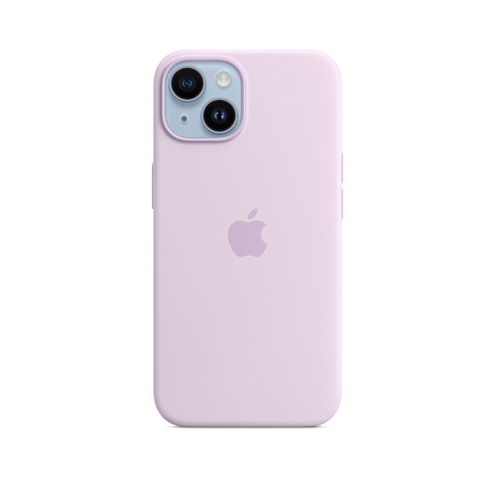เคสซิลิโคน Apple iPhone 14 Silicone Case with MagSafe - Lilac