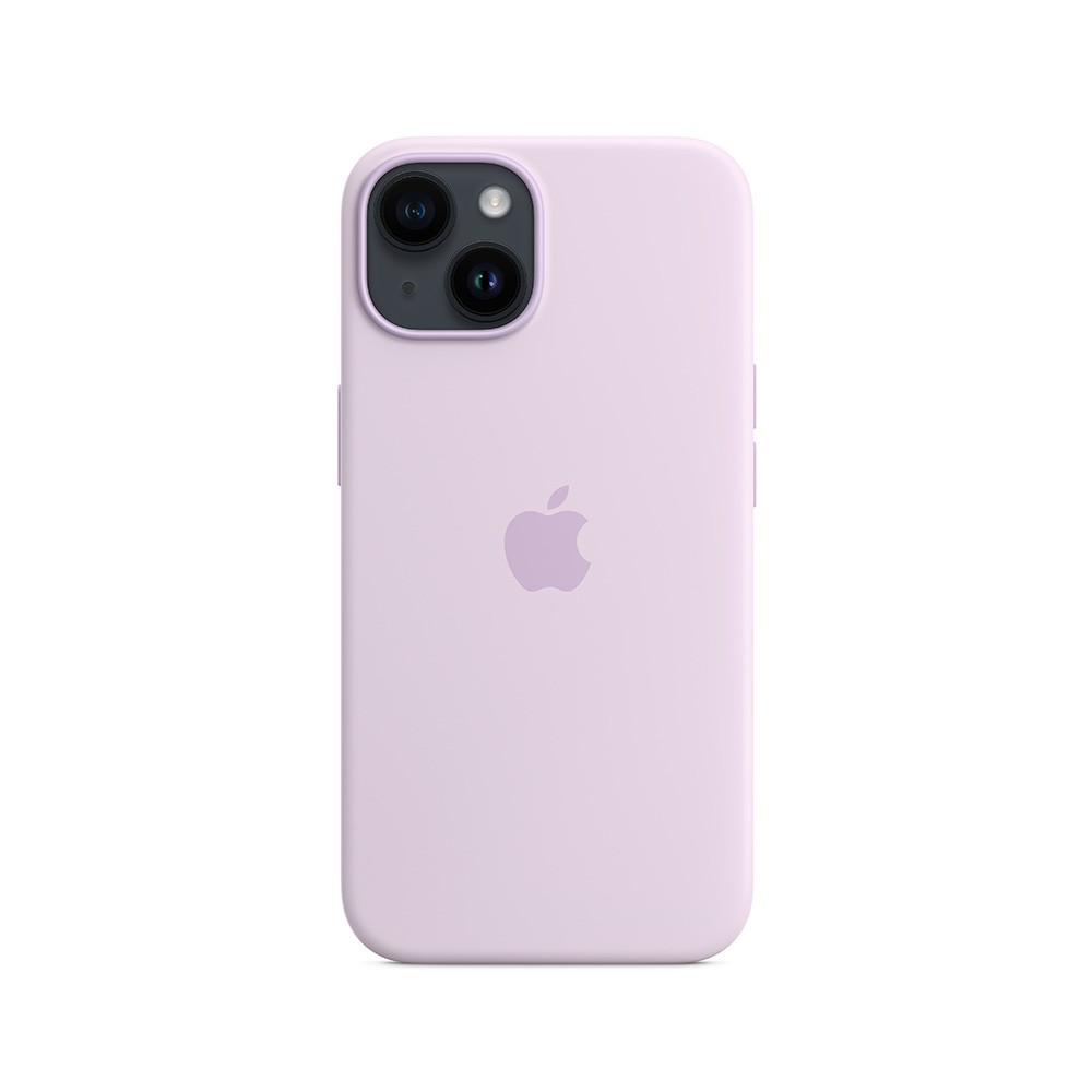 เคสซิลิโคน Apple iPhone 14 Silicone Case with MagSafe - Lilac