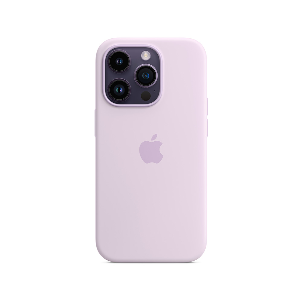เคสซิลิโคน Apple iPhone 14 Pro Silicone Case with MagSafe - Lilac