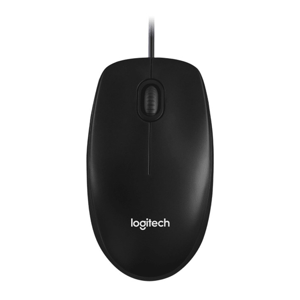 เมาส์มีสาย Logitech Wired Mouse M100R USB (Box)