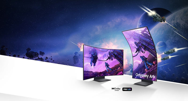 จอมอนิเตอร์ SAMSUNG MONITOR Odyssey ARK G97 LS55BG970NEXXT (VA 165Hz 4K ...