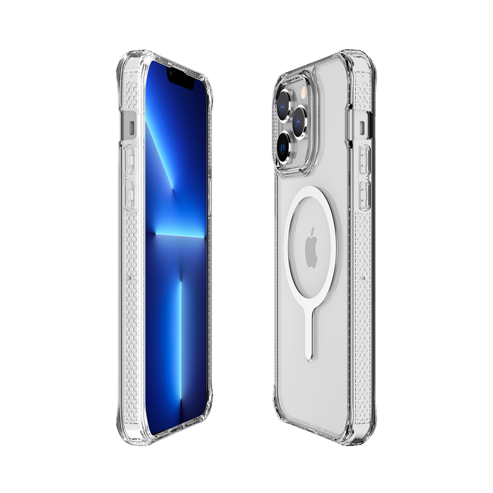 เคสไอโฟน ITSKINS Casing for iPhone 14 Pro Max Hybrid Clear with MagSafe ...