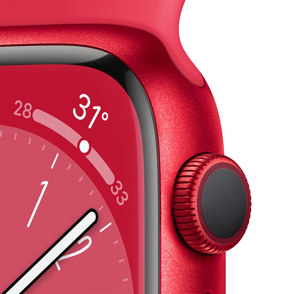 Apple Watch Series 8 GPS 45mm (PRODUCT)RED Aluminium Case with (PRODUCT ...