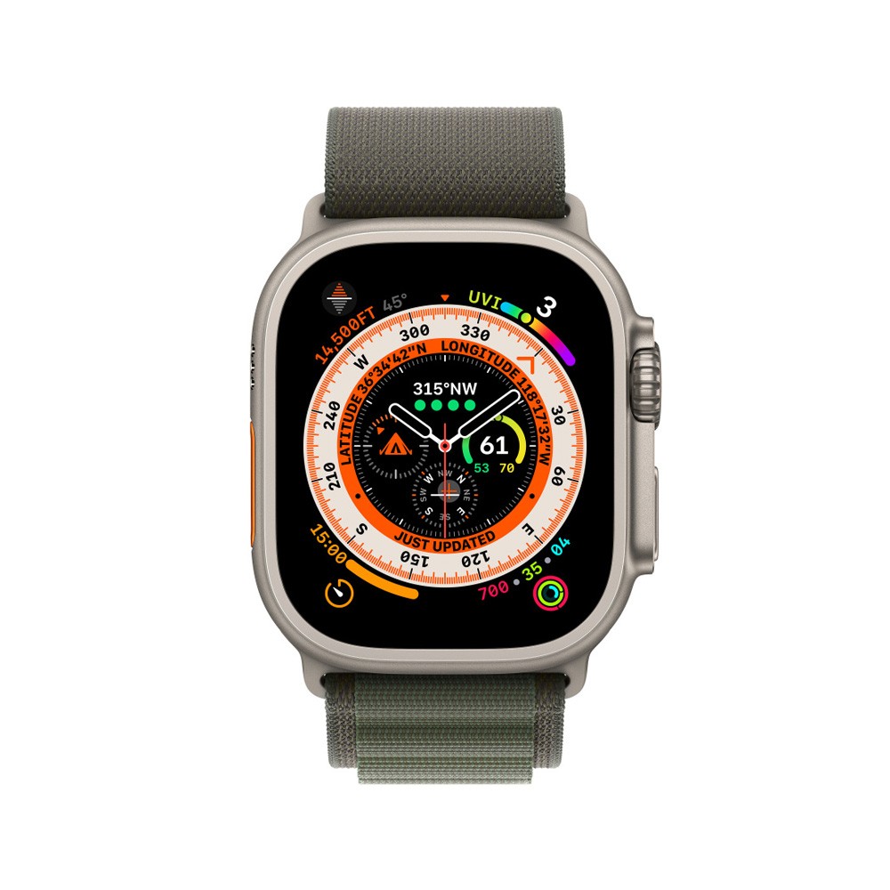 สายแอปเปิ้ลวอชของแท้ Apple Watch 49mm Green Alpine Loop - Large