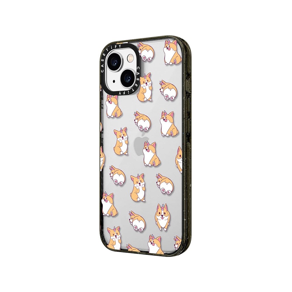 เคสไอโฟน Casetify Impact Crush Cute Corgi Unicorn สำหรับ iPhone 14 Plus