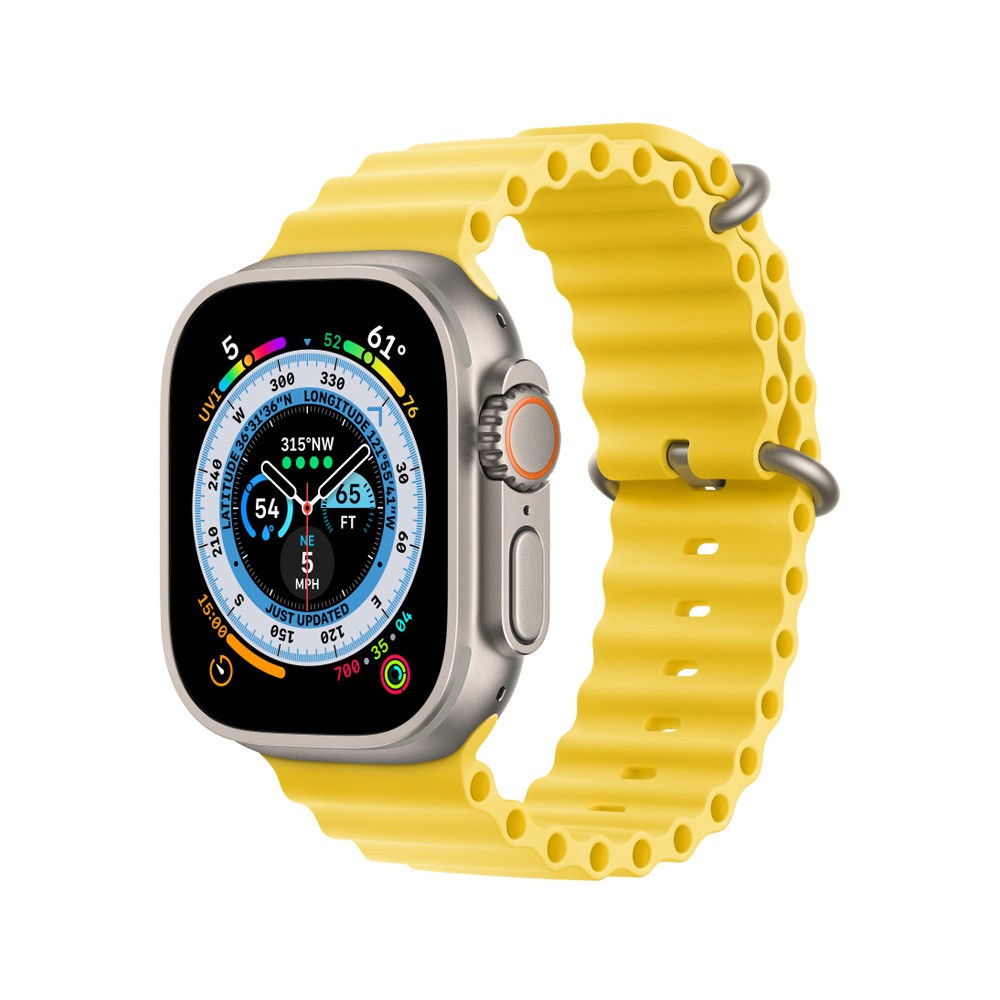 สายแอปเปิ้ลวอชแท้ Apple Watch 49mm Yellow Ocean Band