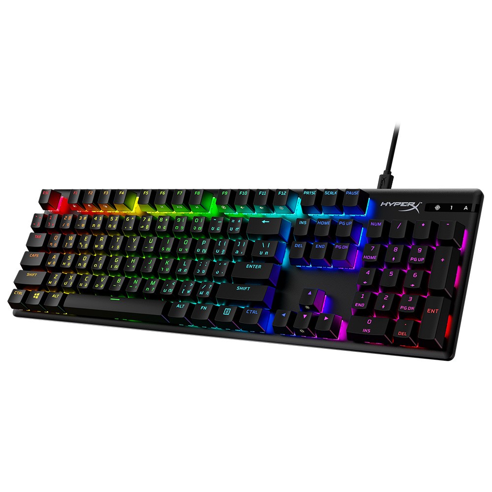 คีย์บอร์ดเกมมิ่ง Hyper X Gaming Keyboard Alloy Origins PBT Red SW (Th)