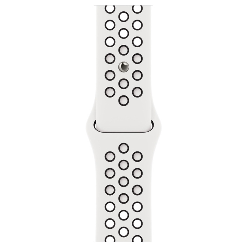 สายแอปเปิ้ลวอชของแท้ Apple Watch 41mm Summit White/Black Nike Sport Band
