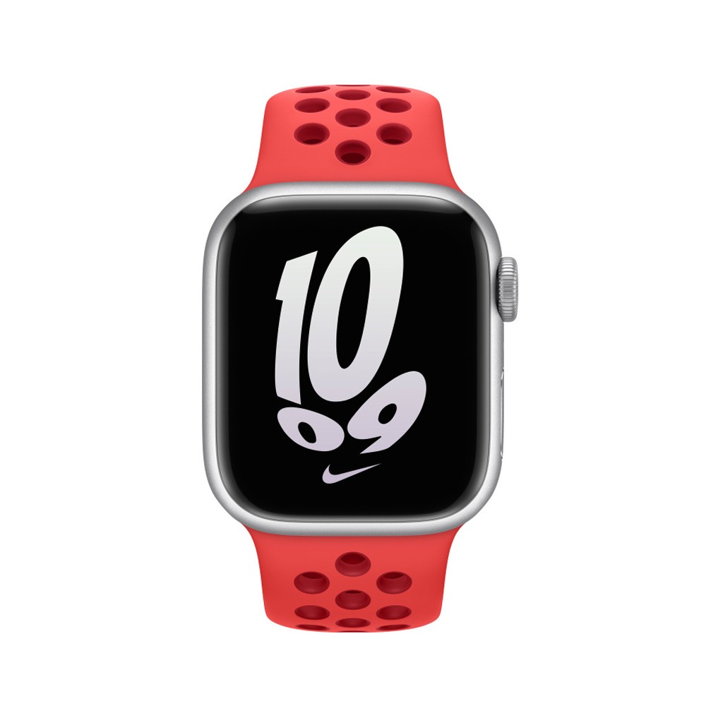 สายแอปเปิ้ลวอชของแท้ Apple Watch 41mm Bright Crimson/Gym Red Nike Sport ...