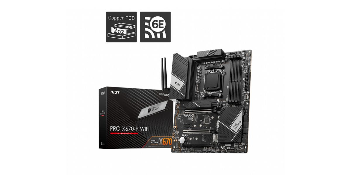 เมนบอร์ด MSI Mainboard PRO X670-P WIFI AM5