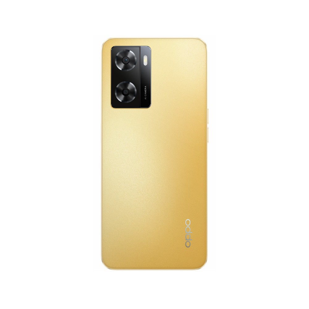 สมาร์ทโฟน OPPO A57 (4+128) Glowing Gold ดีไซน์สวยโดดเด่น ตัวเครื่องบาง ...