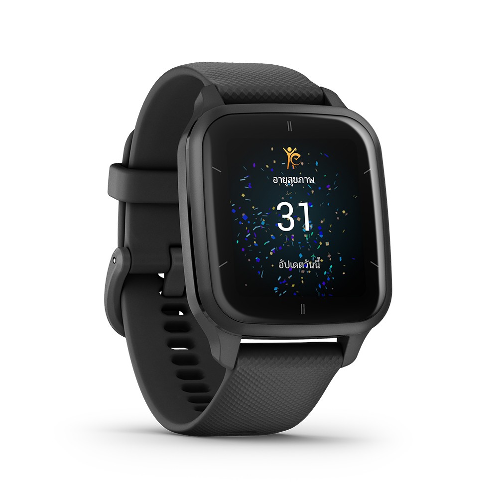 สมาร์ทวอทช์ Garmin Venu Sq 2 Music Black/Slate