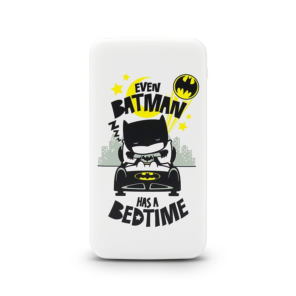 พาวเวอร์แบงค์ VOX Power Bank 10000 mAh (Quick Charge) BATMAN WHITE
