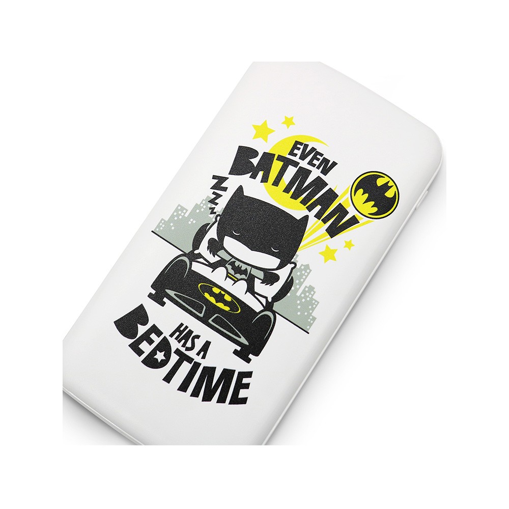 พาวเวอร์แบงค์ VOX Power Bank 10000 mAh (Quick Charge) BATMAN WHITE