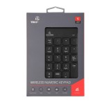 คีย์บอร์ดตัวเลขไร้สาย TECHPRO Wireless Numeric Keypad รุ่น TK03 Black