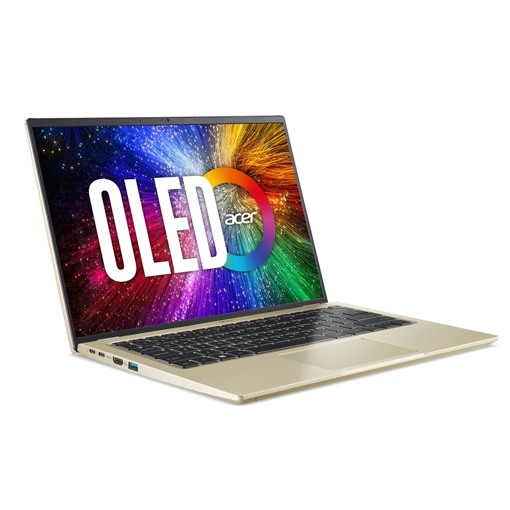 โน๊ตบุ๊คบางเบาพกพาสะดวก Acer Notebook Swift SF314-71-51SQ_Gold