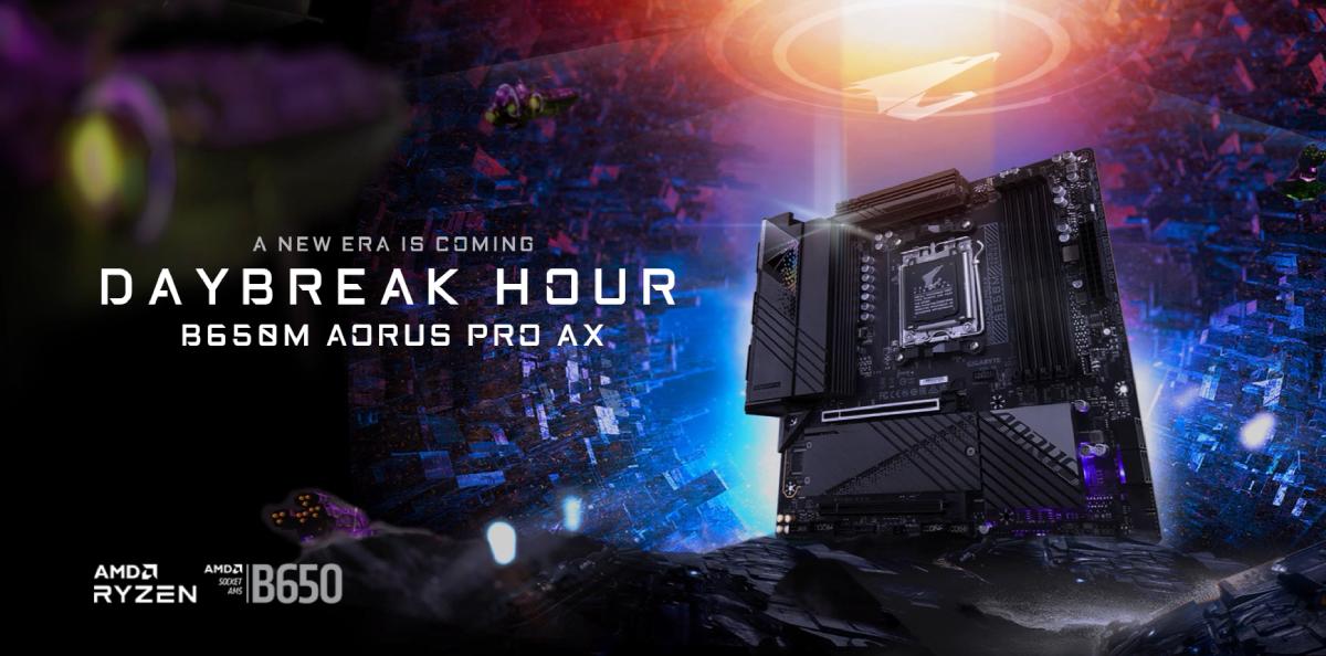 เมนบอร์ด Gigabyte B650M AORUS PRO AX (rev 1.0)