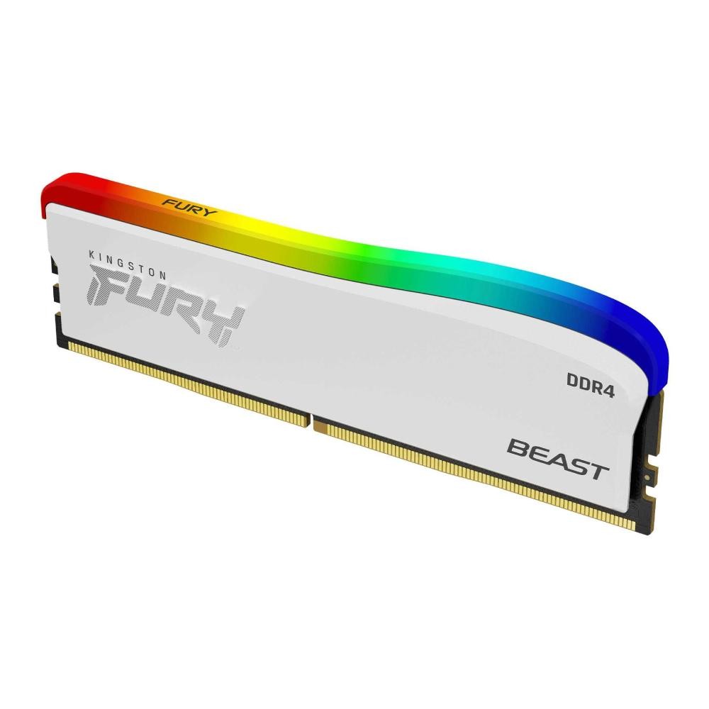 แรมพีซี Kingston Ram 16GB FURY Beast RGB Special Edition (White)