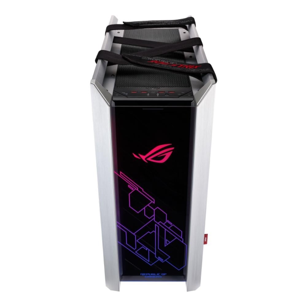 เคสคอมพิวเตอร์ Asus Computer Case GX601 ROG Strix Helios White Edition