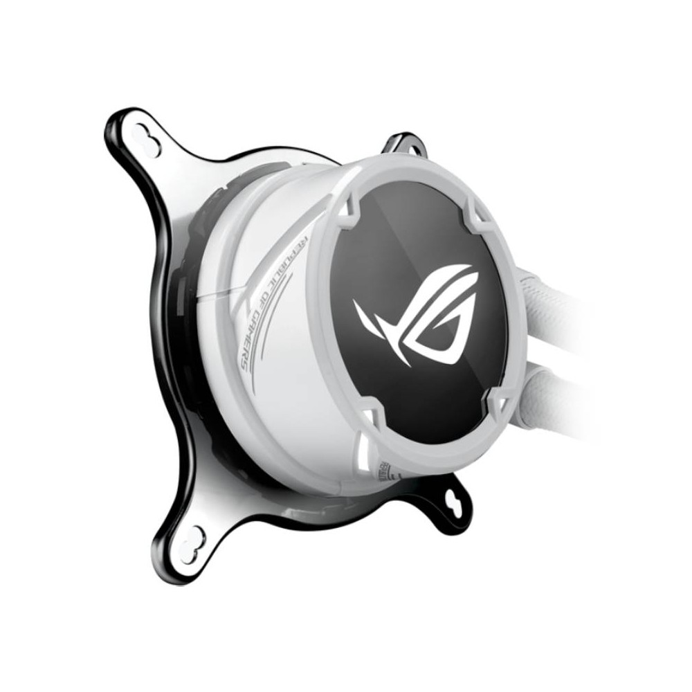 ชุดระบายความร้อนซีพียู Asus CPU Cooler ROG STRIX LC 240 RGB White ...