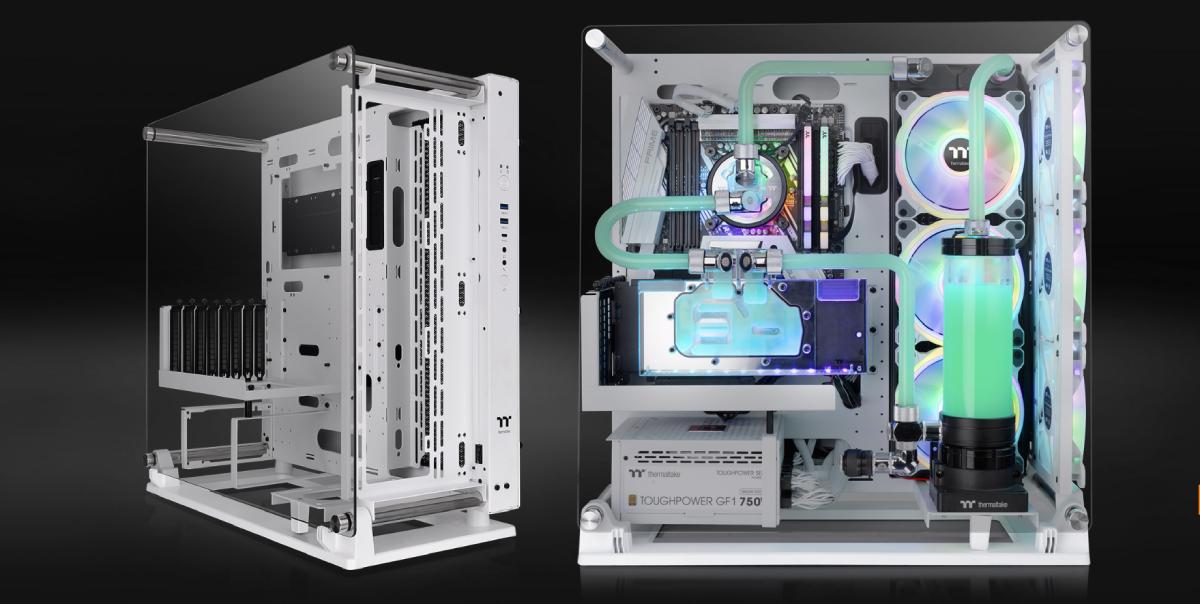 เคสคอมพิวเตอร์ [Computer Case ] Thermaltake Core P3 TG PRO Snow
