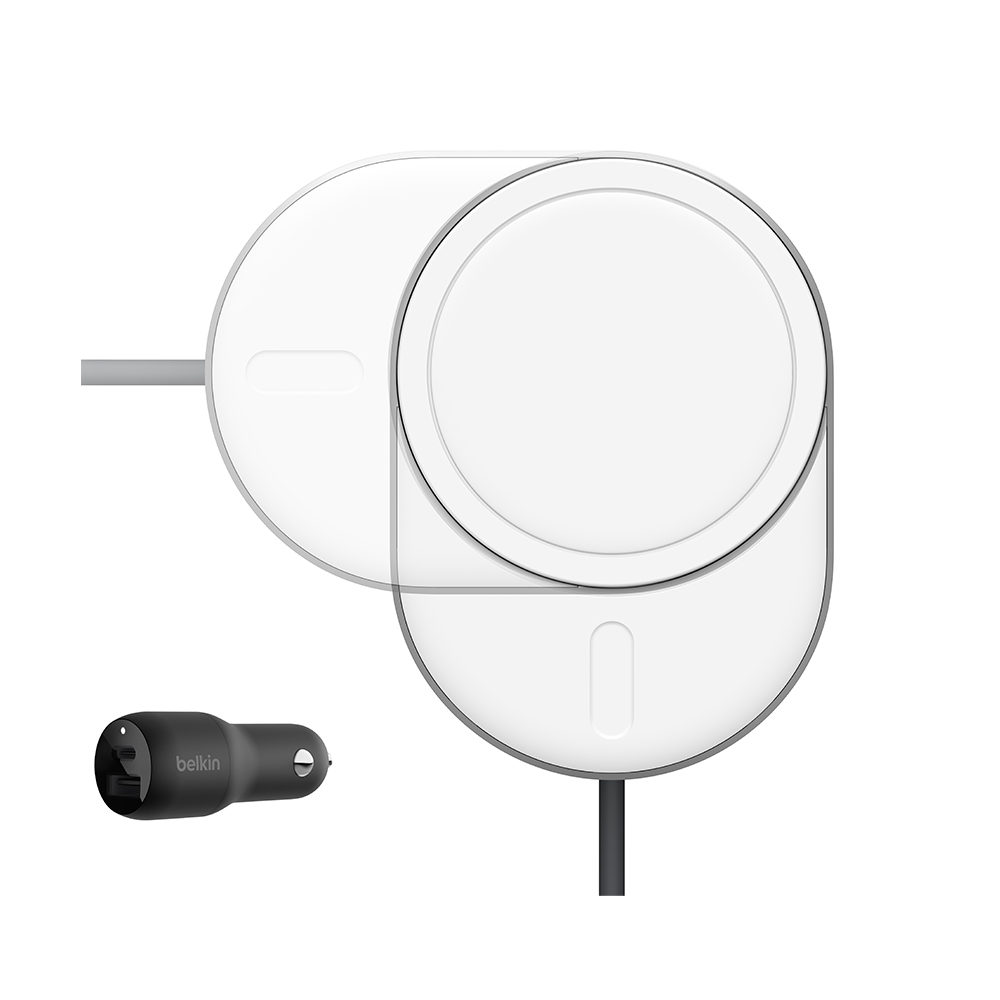 ที่ชาร์จไร้สาย Belkin BOOSTCHARGE Pro Car and Car Charger (WIC008btGR ...