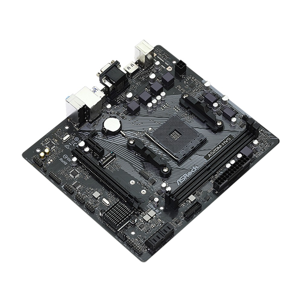 เมนบอร์ด ASRock Mainboard A520M-HVS AM4