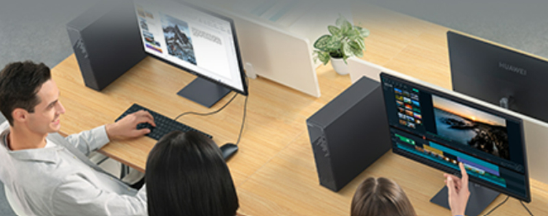 คอมพิวเตอร์ DESKTOP HUAWEI TW MATESTATION S (A) สเปคแรง ดีไซน์สวย รุ่น ...