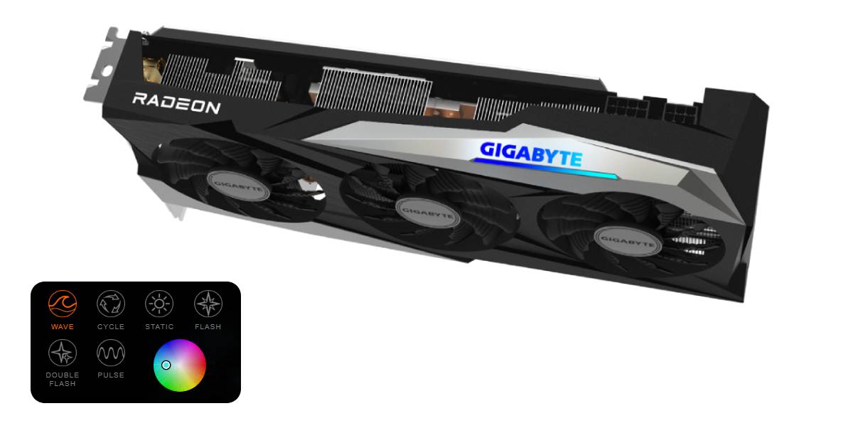 การ์ดจอ Gigabyte VGA RX 6700 XT GAMING OC 12GB GDDR6 192-bit