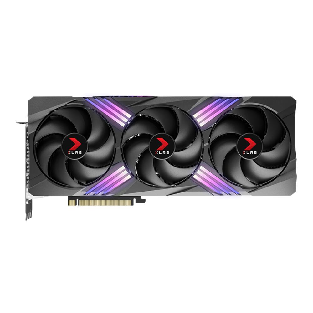 การ์ดจอ PNY VGA RTX 4080 XLR8 Gaming VERTO EPIC-X RGB Triple Fan 16GB ...