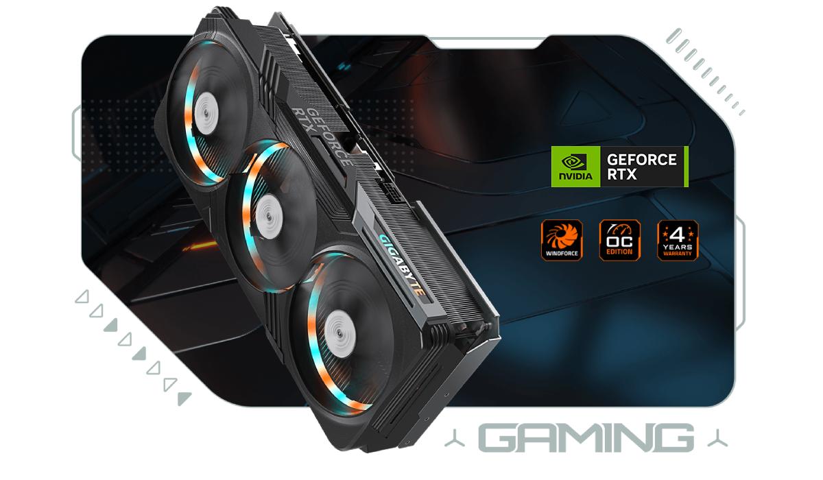 การ์ดจอ Gigabyte VGA RTX 4080 GAMING OC 16GB GDDR6X 256-bit
