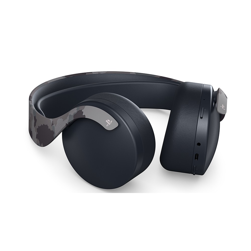 หูฟังแบบครอบหู Sony Pulse 3D Wireless Headset PS5 Grey Camouflage