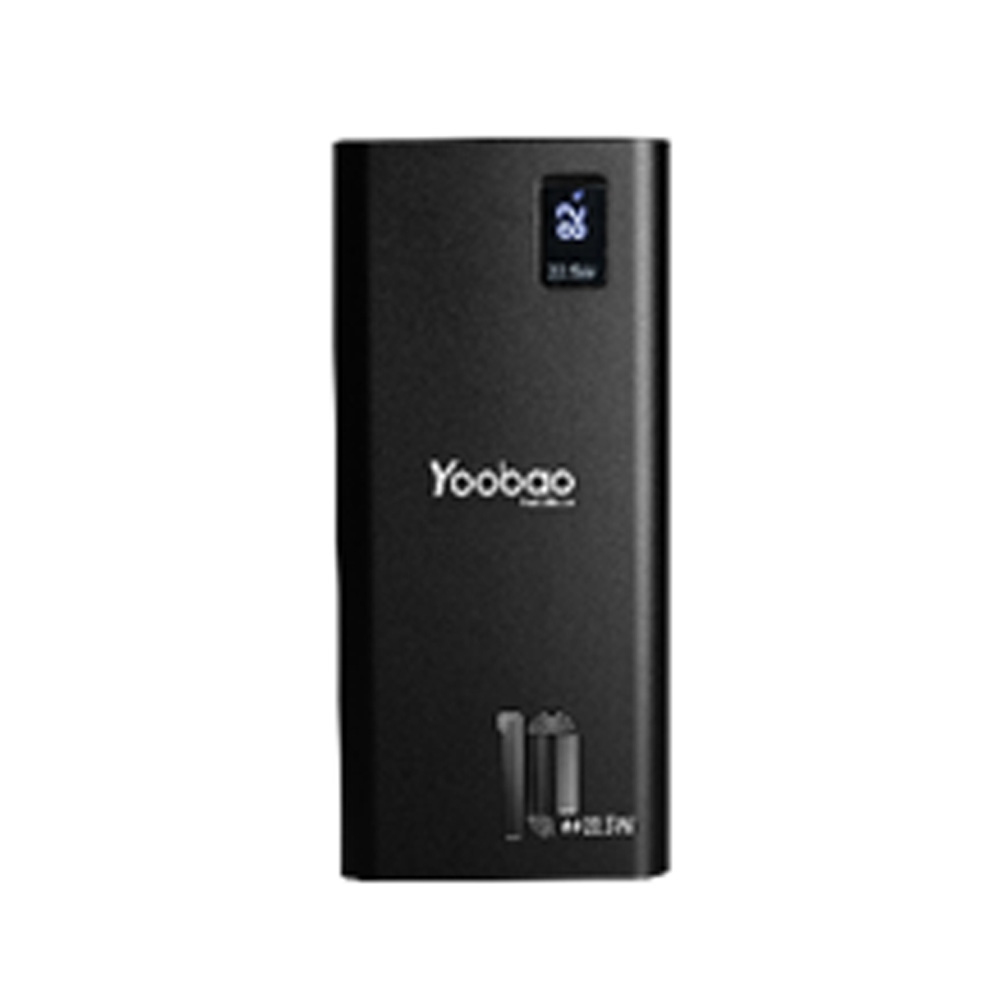 พาวเวอร์แบงค์ Yoobao 10000 mAh / PD20W Q22.5W / PD18v2 - Black