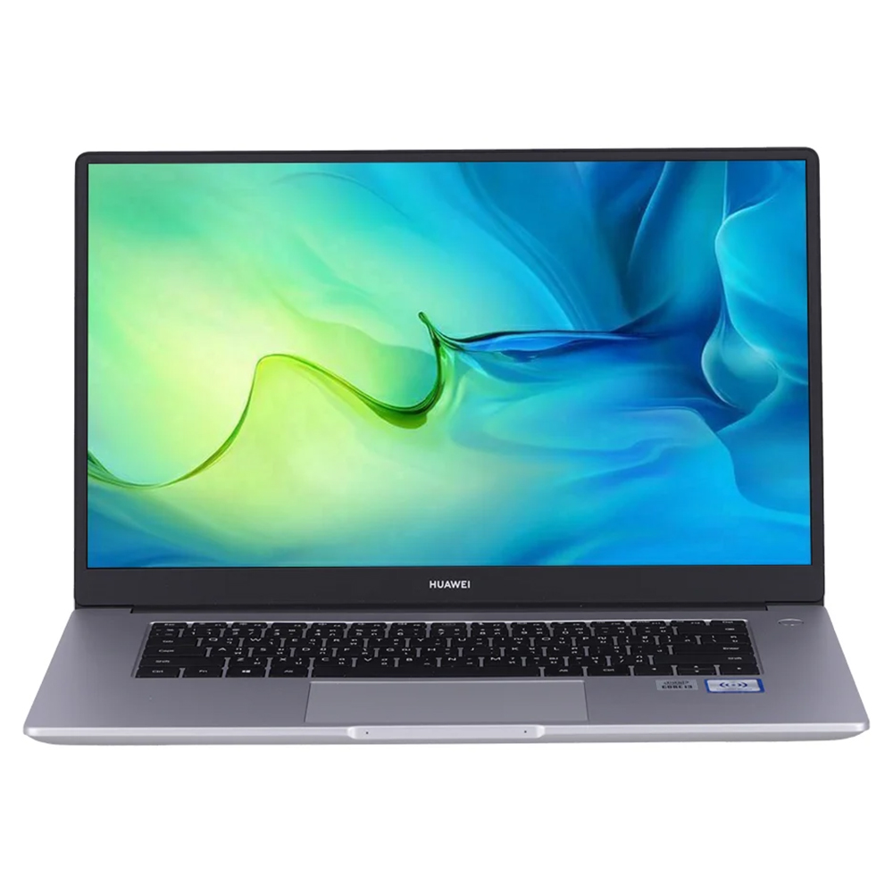 โน๊ตบุ๊คบางเบา Huawei Notebook MateBook D15 (SSD 256 WDH9C) Silver