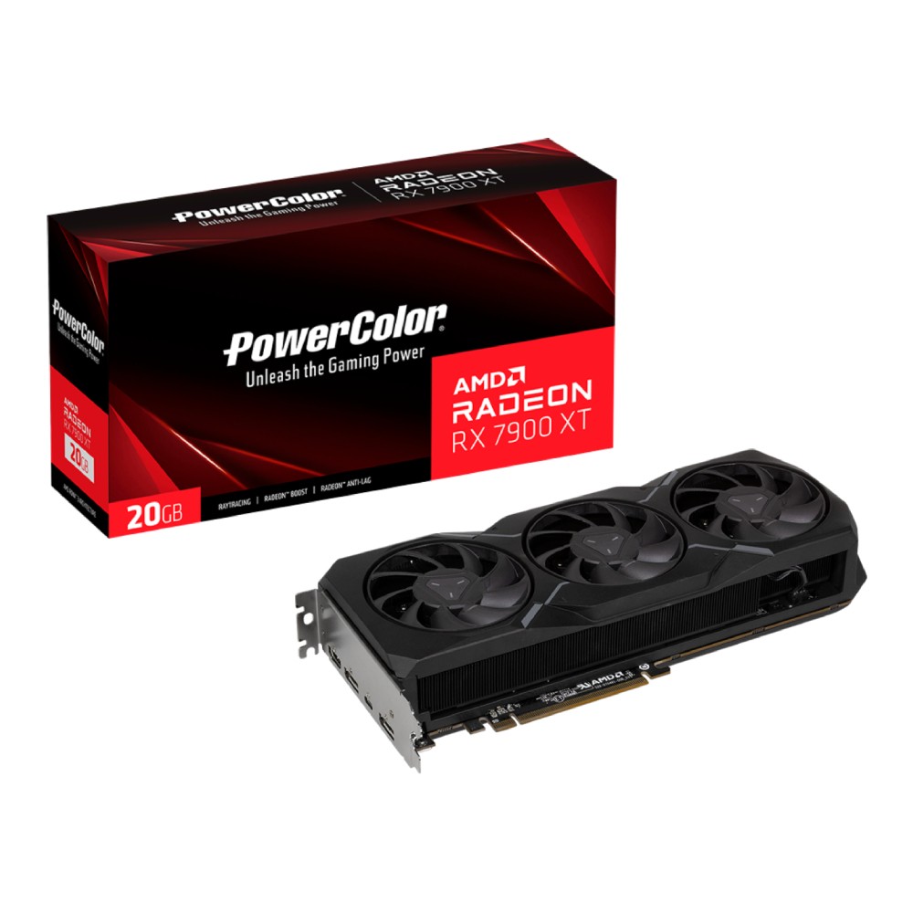 การ์ดจอ POWER COLOR VGA AMD Radeon RX 7900 XT 20GB GDDR6 320-bit