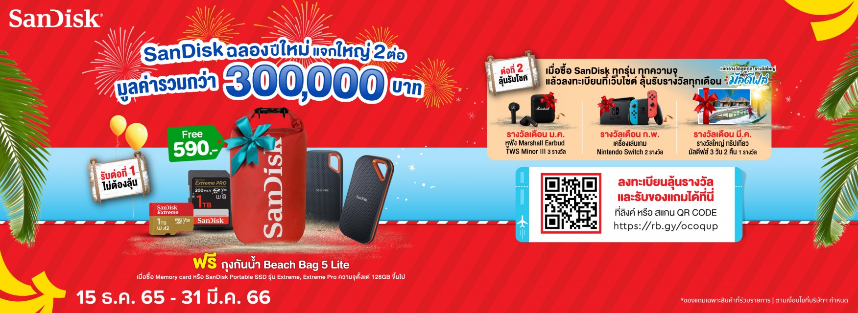 SanDisk Celebrate new year 2023