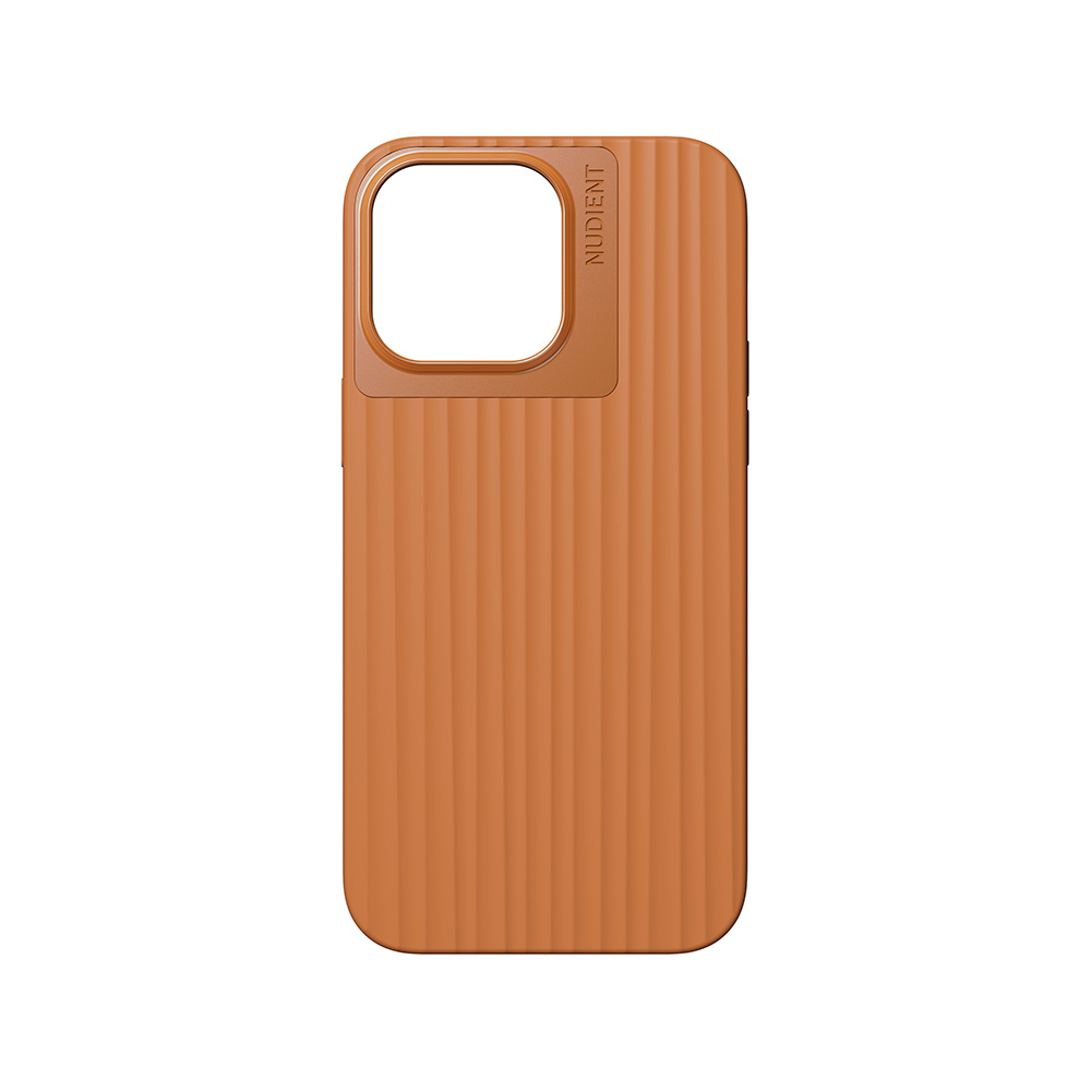 เคส iPhone 14 Pro Max ทำจากวัสดุรีไซเคิล 100% จาก Nudient Bold สี Tangerine Orange