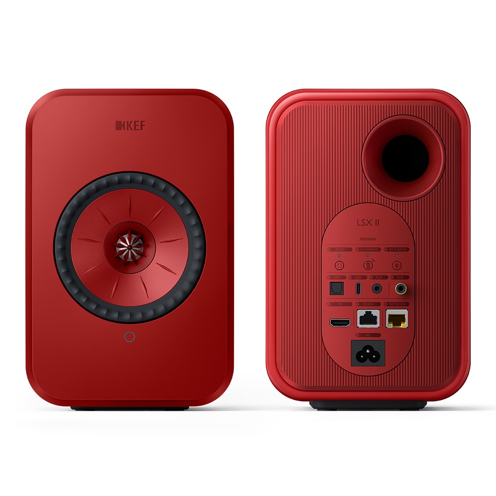 ลำโพงบลูทูธ KEF LSX II Lave Red