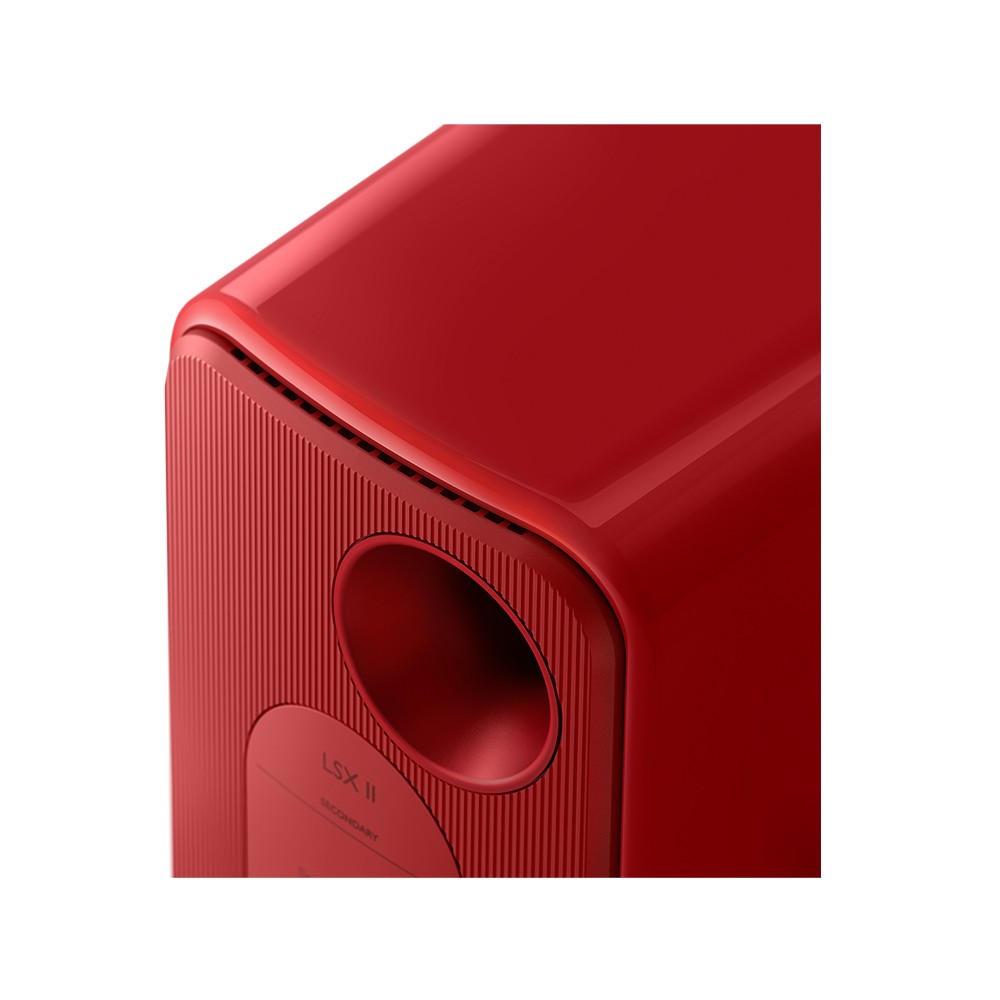 ลำโพงบลูทูธ KEF LSX II Lave Red