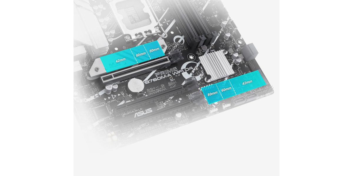 เมนบอร์ด Asus Mainboard PRIME B760M-A WIFI D4 LGA-1700