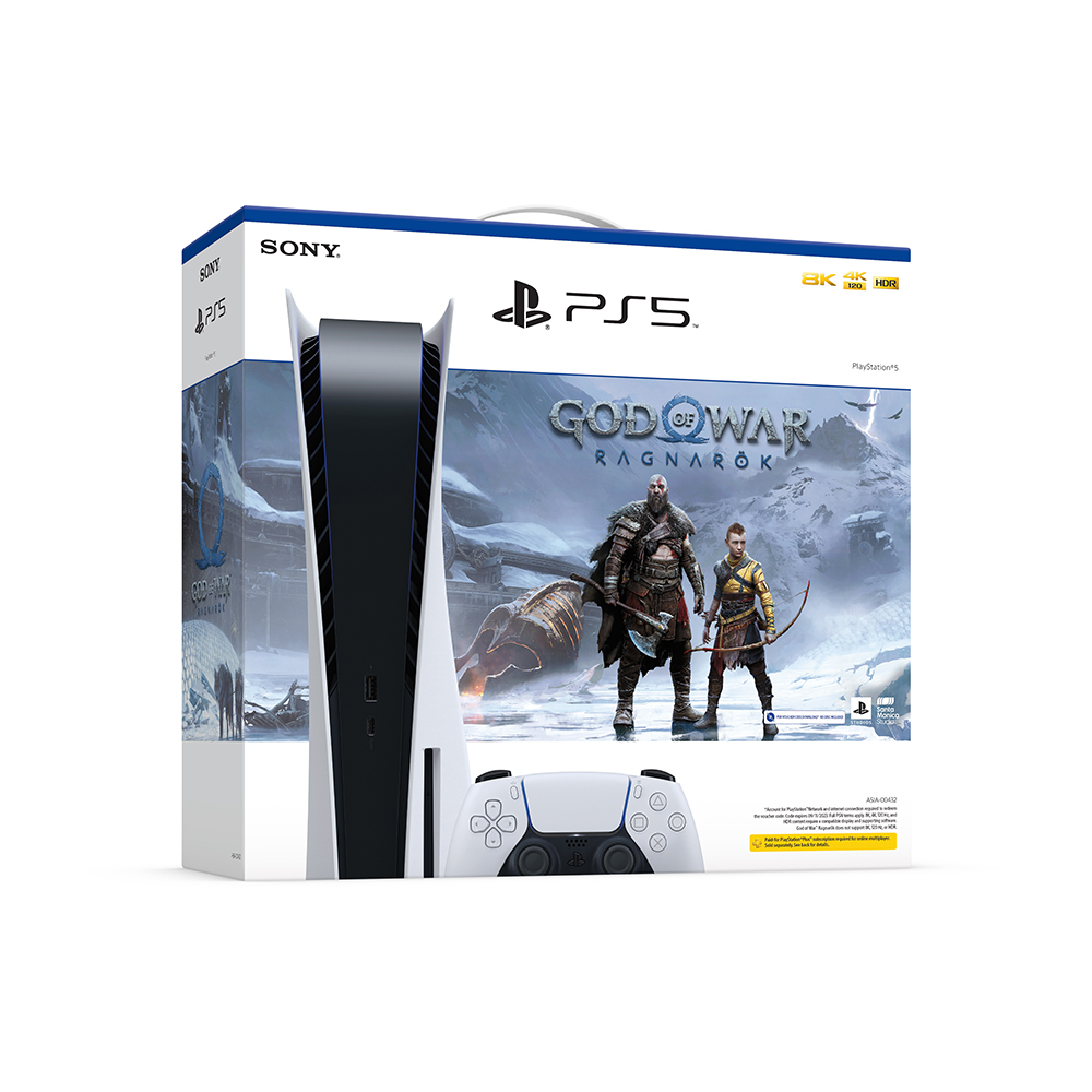 เครื่องเล่นเกม Sony PlayStation 5 God of War Ragnarok Bundle