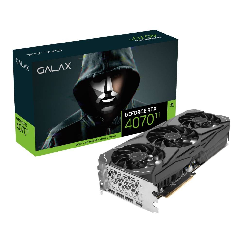 การ์ดจอ GALAX GeForce RTX 4070 Ti ST 1-Click OC